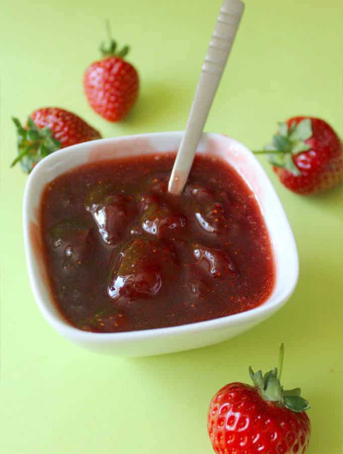 Home Made Strawberry Jam — Vegan Recipe Bowl